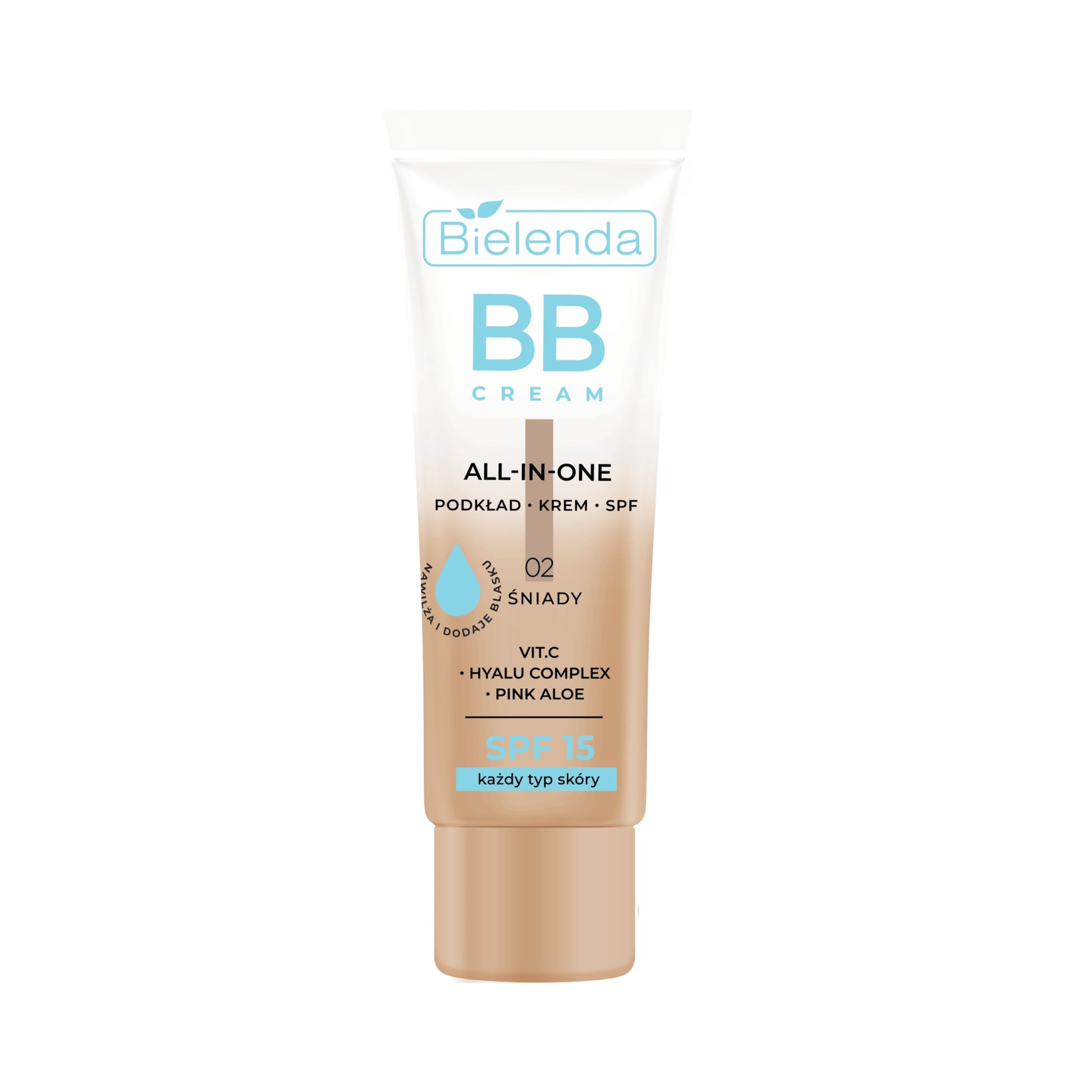 BB CREAM każdy typ skóry, odcień 02 śniady, 30 g, Bielenda | House of ...