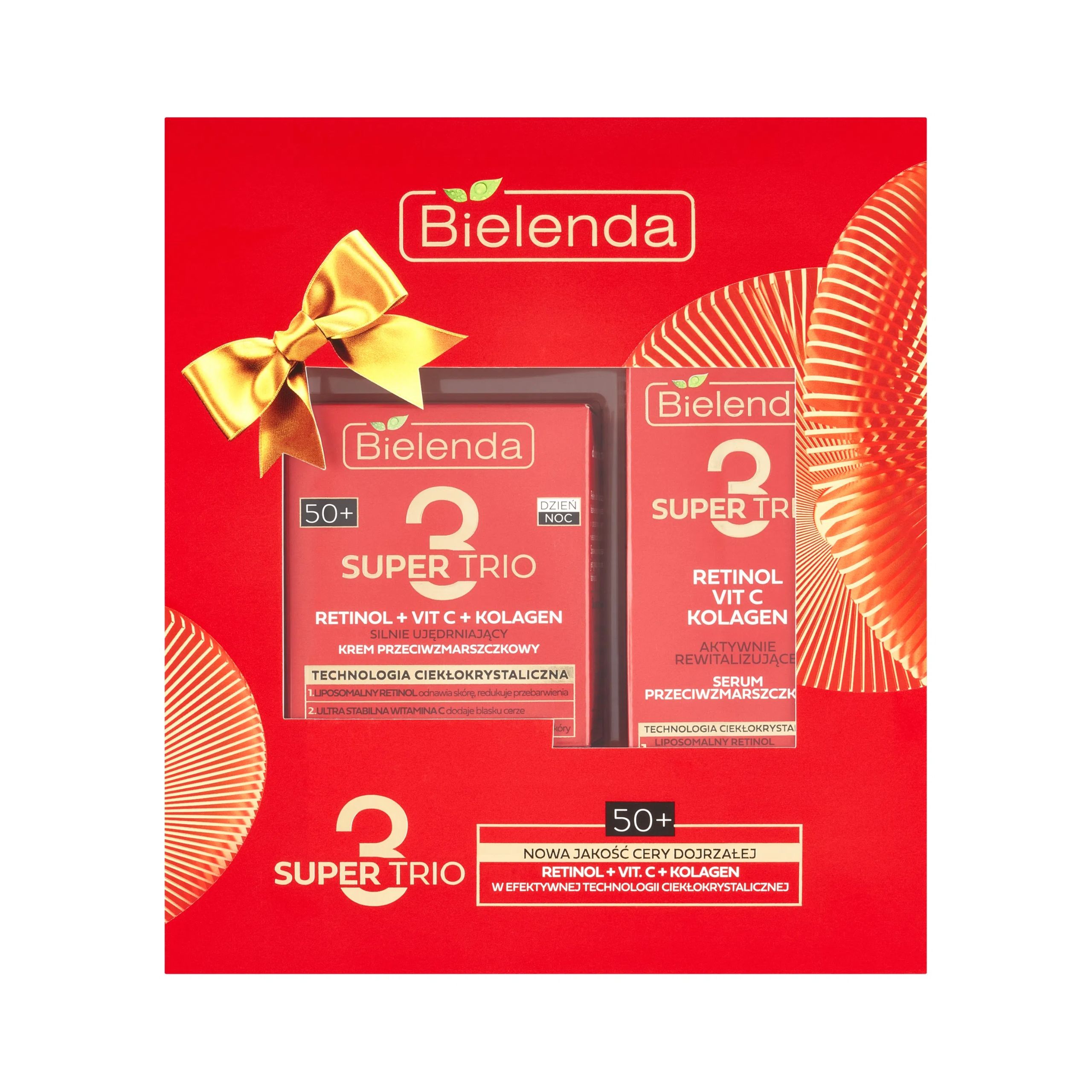 Zestaw prezentowy SUPER TRIO 50+ , 2 sztuki, Bielenda | House of Beauty ...